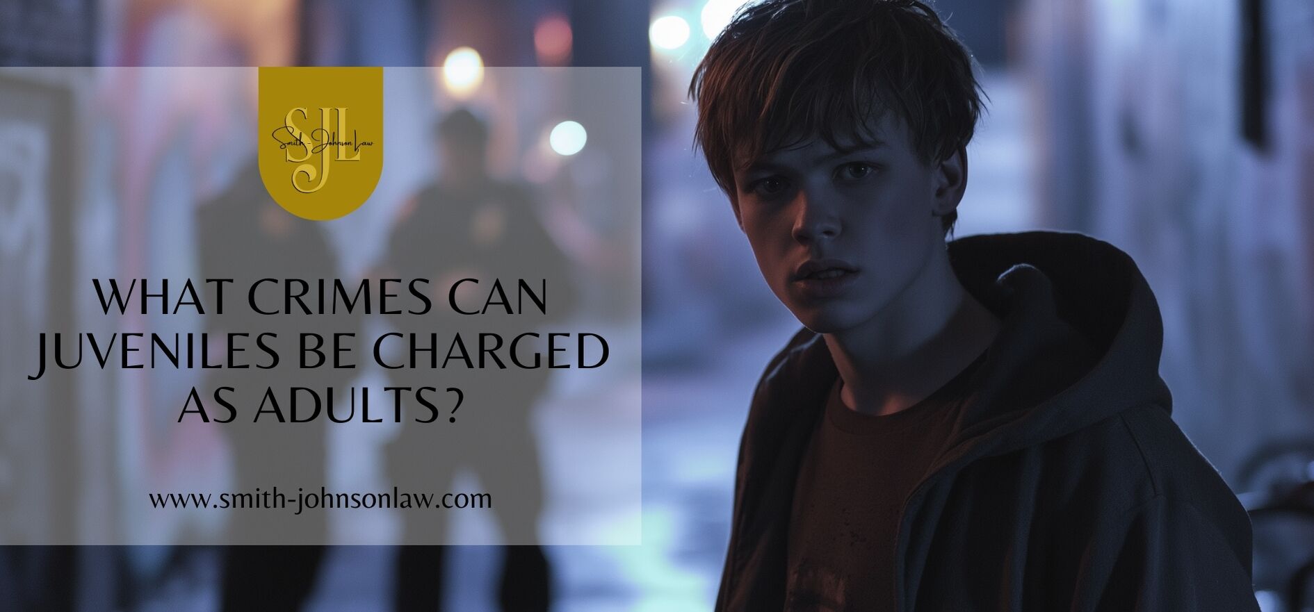 What Crimes Can Juveniles Be Charged as Adults? - Smith Johnson Attorney